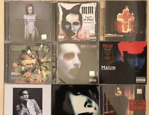 Marilyn Manson, диски, альбомы