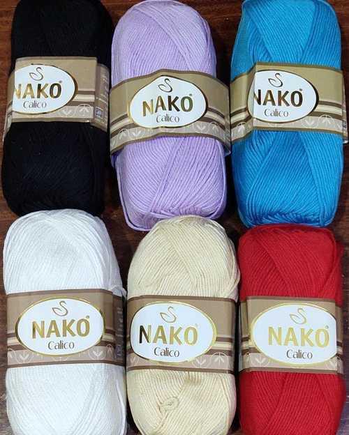 Пряжа Nako Calico