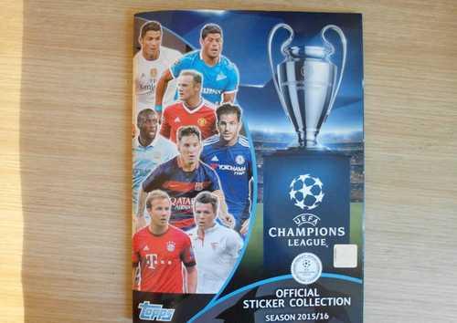 Альбом наклеек Topps Champions League 2015/2016