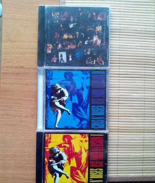 Фирменные CD Guns N Roses - 1987, 1991 двойной