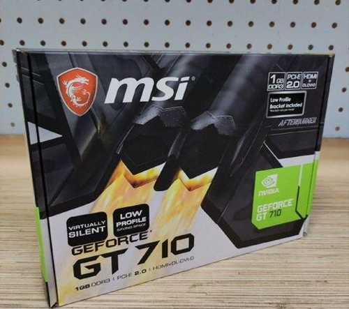 Видеокарта MSI GeForce GT710 1GB DDR3 LP (298736)
