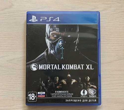 Игра Mortal Combat XL для PS4