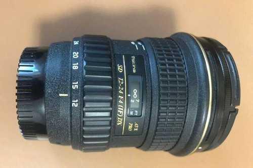 Tokina AT-X 12-24mm f/4 (AT-X 124) PRO DX Nikon