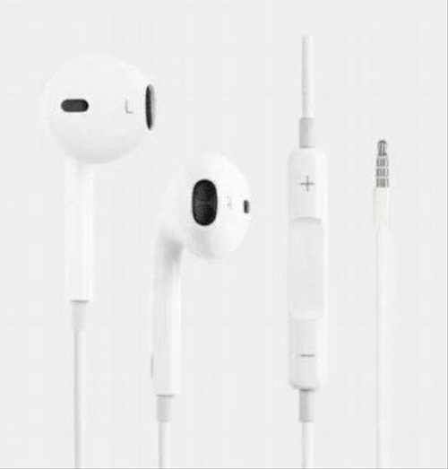 Наушники Apple EarPods (3.5 мм), белые