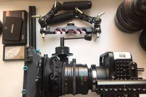 Комплект blackmagic 4K с кинообъективами pl mount