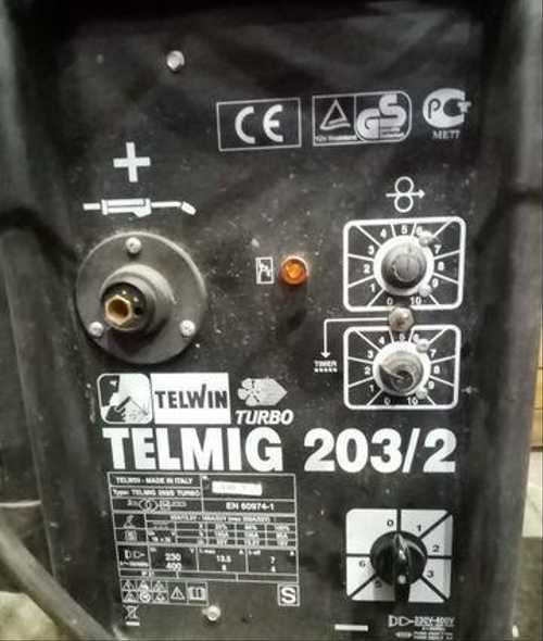 Сварочный полуавтомат Telwin telmig 203/2