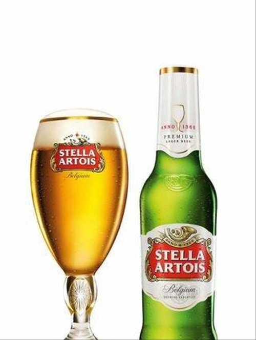 Stella artois бокалы пивные
