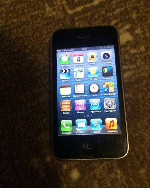 iPhone 3GS 8GB Black