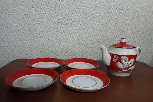 Набор чайной посуды СССР