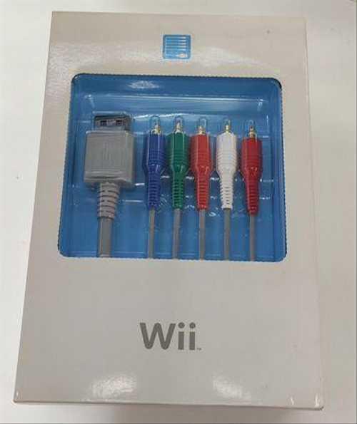 Nintendo Wii Оригинальный компонентный кабель