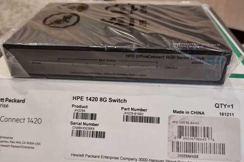 Коммутатор HPE 1420 8G Switch