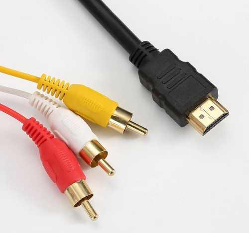 Кабель hdmi на 3rca