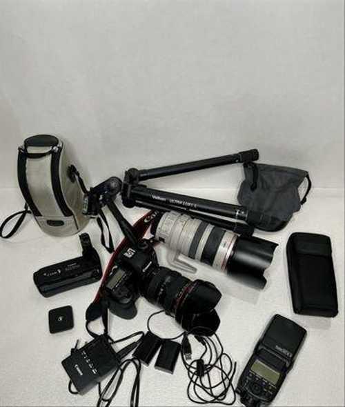 Продам зеркальный фотоаппарат Canon 5D Mark II