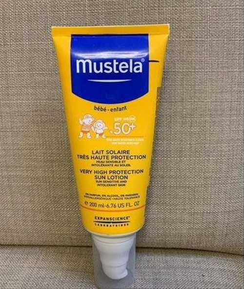 Молочко солнцезащитное Mustela