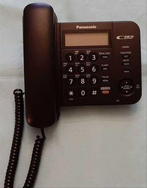 Телефон Panasonic KX-TS2358RU черный
