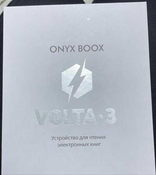 Электронная книга onyx boox volta 3 обзор