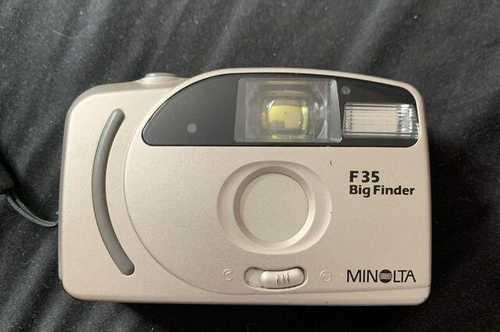 Minolta F35 BIG finder пленочный фотоаппарат