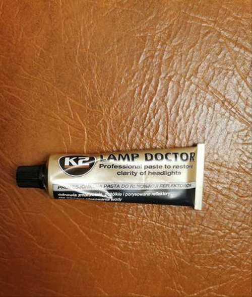 Паста для полировки фар K2 Lamp Doctor, 60гр