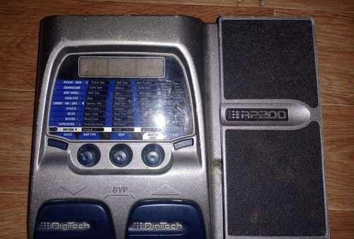 Гитарный процессор digitech rp200