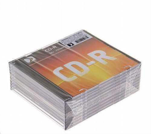 Диск CD-R Data Standard, 52x, 700 Мб, Slim, 10 шт