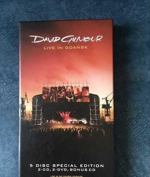 Подарочное издание. CD + DVD David Gilmour: