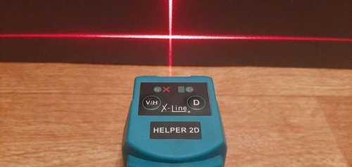 Лазерный уровень X-line helper 2D