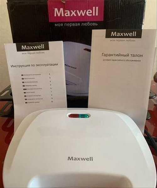Продам новую вафельницу Maxwell