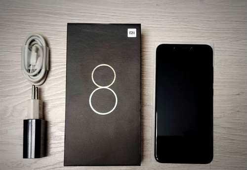 Телефон Xiaomi mi8 6/64 Black