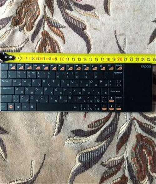 Ультратонкая bluetooth- клавиатура с тачпадом slim