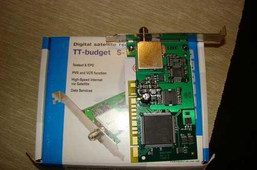Спутниковая DVB-S карта TT-budget S-1401