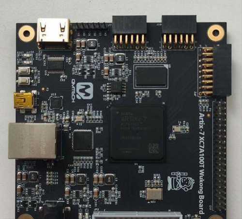 Отладочная плата плис Xilinx fpga XC7A100T FGG676A