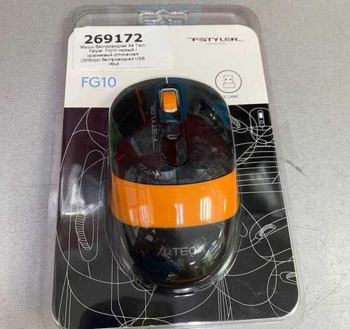 Мышь беспроводная A4 Tech Fstyler FG10 (269172)
