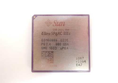 Раритет Процессор Sun UltraSparc IIIi 1.06GHz