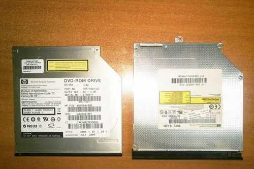 DVD-ROM SATA Hewlett Packard (HP) узкие (slim)