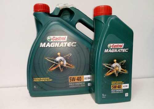 Масло Castrol Magnatec 5w40 A3/B4, DPF 4л и 1л