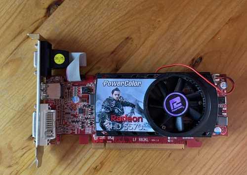 Видеокарта Radeon HD 5570 1Gb