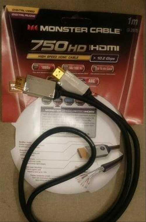 Кабель hdmi Monster, адаптер