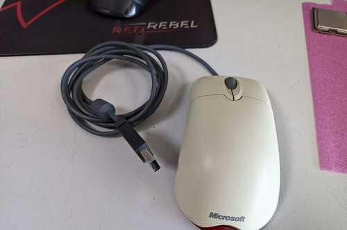 Microsoft Wheel Optical Mouse 1.1A (2004г.)