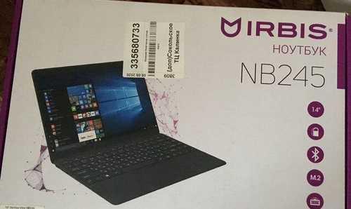Ноутбук irbis NB245