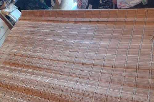 Римская бамбуковая штора. Рулонные шторы