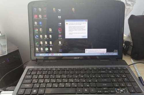 Ноутбук Acer aspire 5738dzg