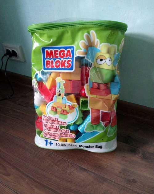 Наборы Mega Bloks Monster Bag Монстры и Машинка