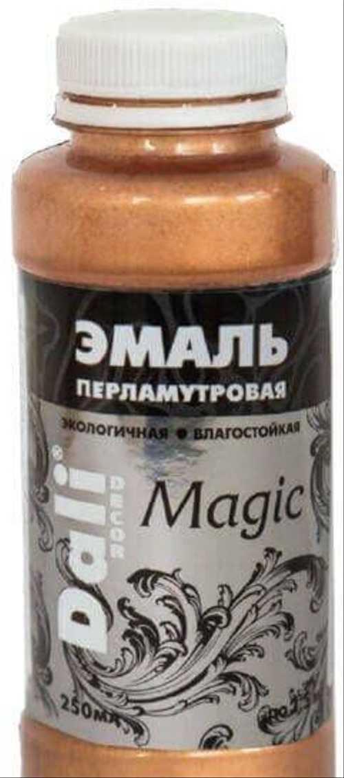 Эмаль Рогнеда Decor Magic перламутровая золото