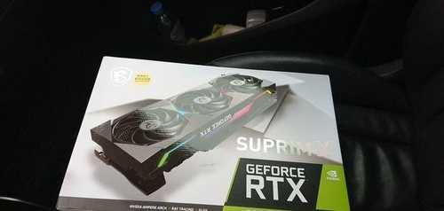 MSI Suprim X rtx 3080 Ti, 12 Gb, новая