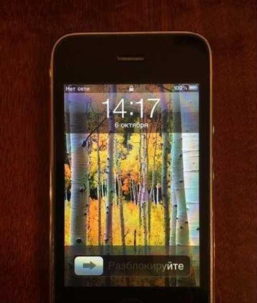 Apple iPhone 3g, 16GB, white на з/ч