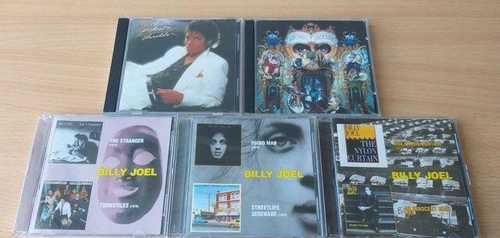 CD Michael Jackson & 3CD Billy Joel (Mint)