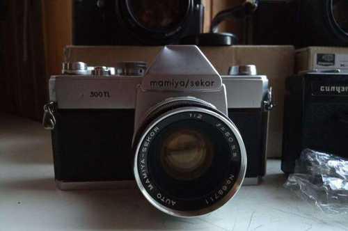 Плёночный фотоаппарат Mamiya Sekor 500TL