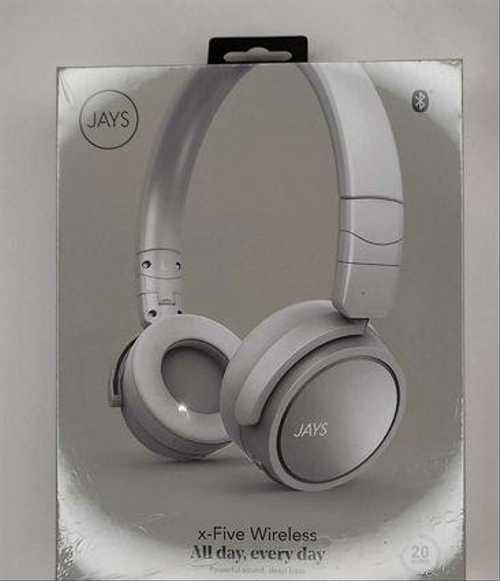 Наушники беспроводные jays x-Five (белые)
