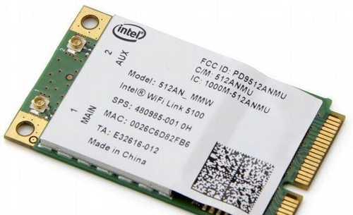 Wi-Fi модуль Intel 5100 512an mmw