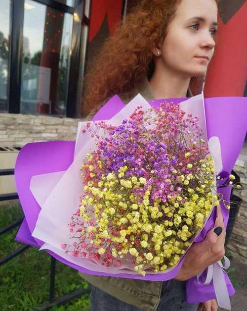 Гипсофила букет цветы